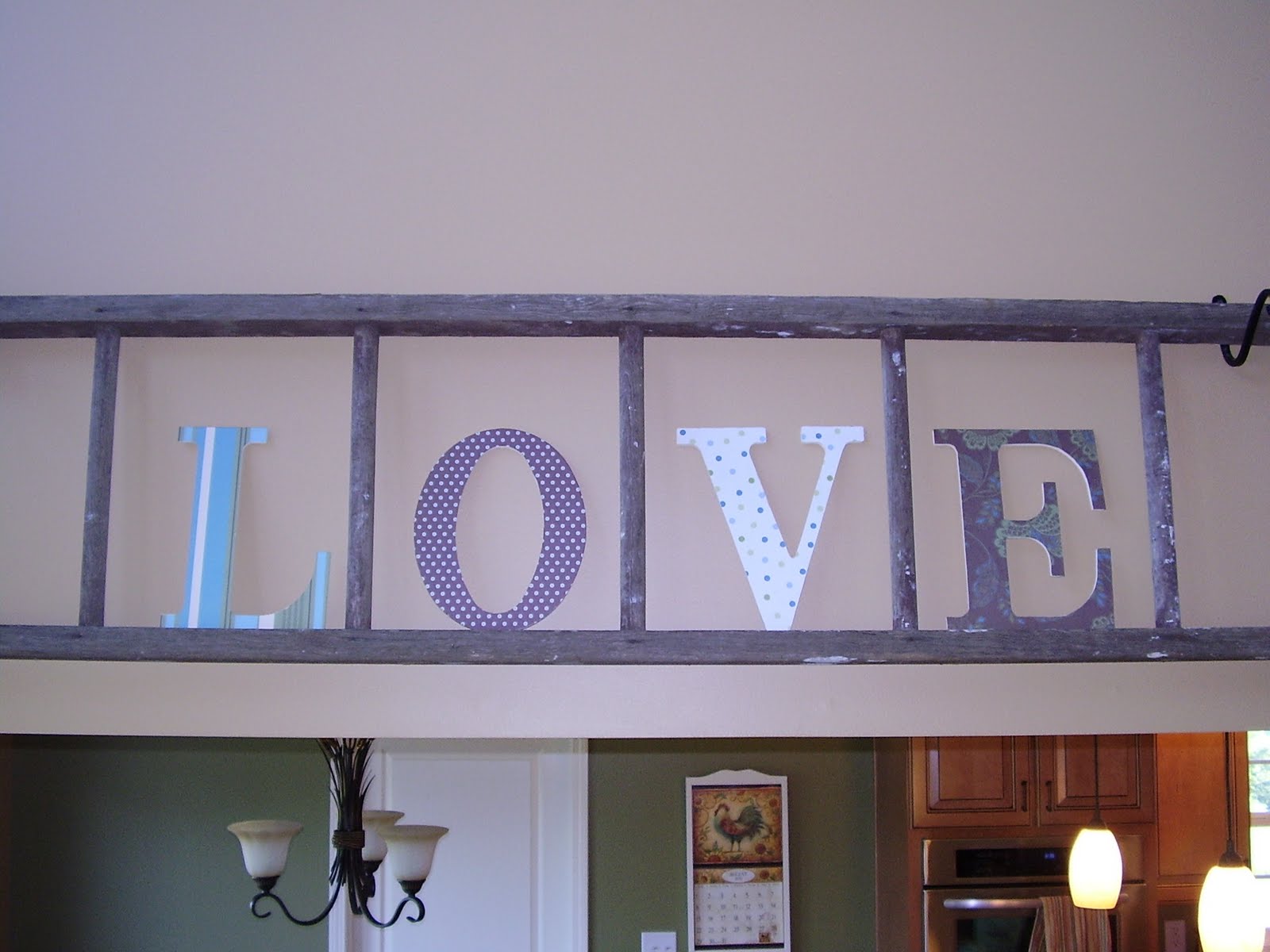 The Sweet Life: Craft Project: Decorative Letters