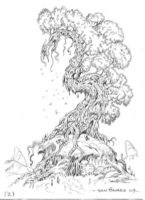 HAWARD ART HOUSE: MYSTICAL TREE DESIGNS