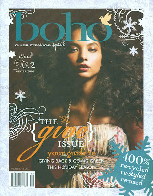 bricolage: Boho ~ New Magazine!