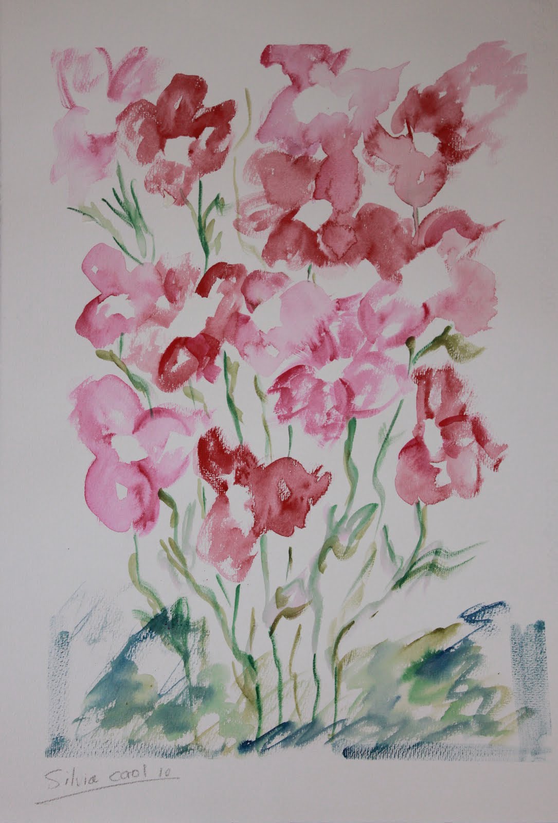 Silvia Carol: ACUARELAS y ACUARELAS PLUS.