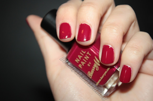 Barry M 'Raspberry' Nail Polish | Beauty's Bad Habit