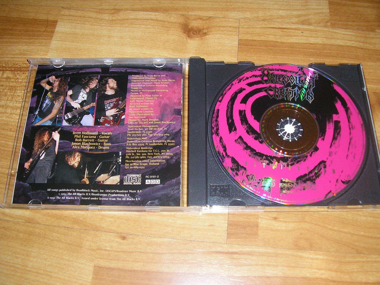 underground_blasphemies: Malevolent Creation "Retribution" 1992
