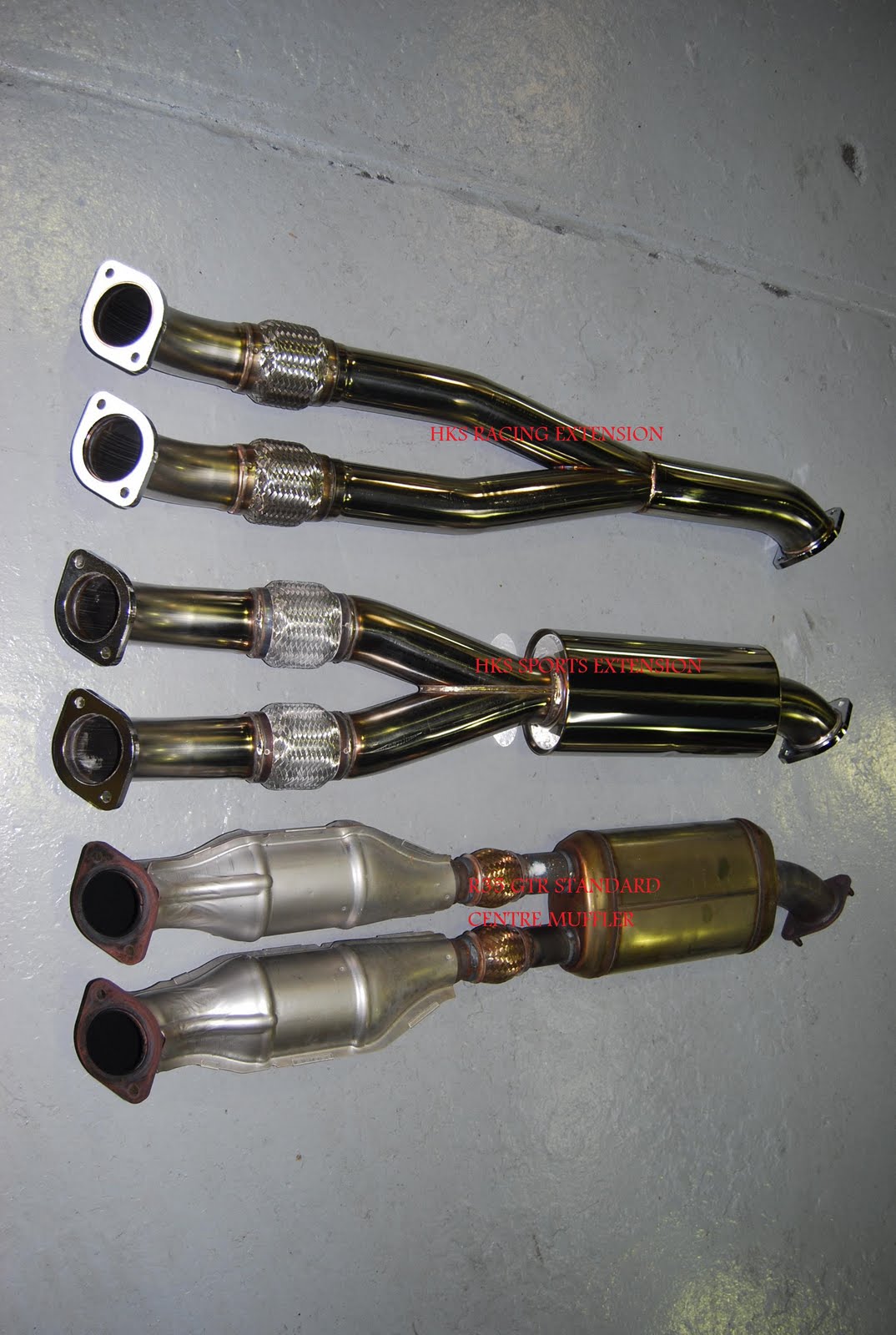 GT AUTO GARAGE: HKS GT600 PROJECT EXHAUST SYSTEM (PART 4)