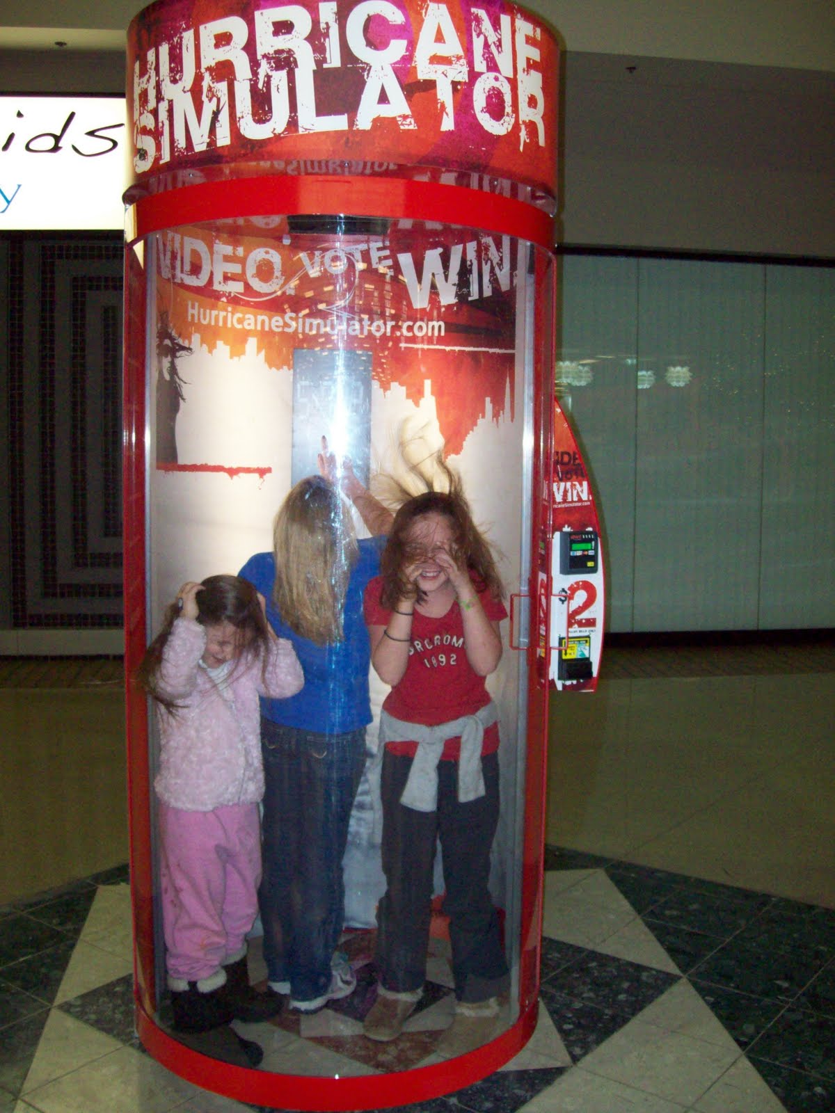 Ava's Awesome Blog: In the Hurricane Simulator