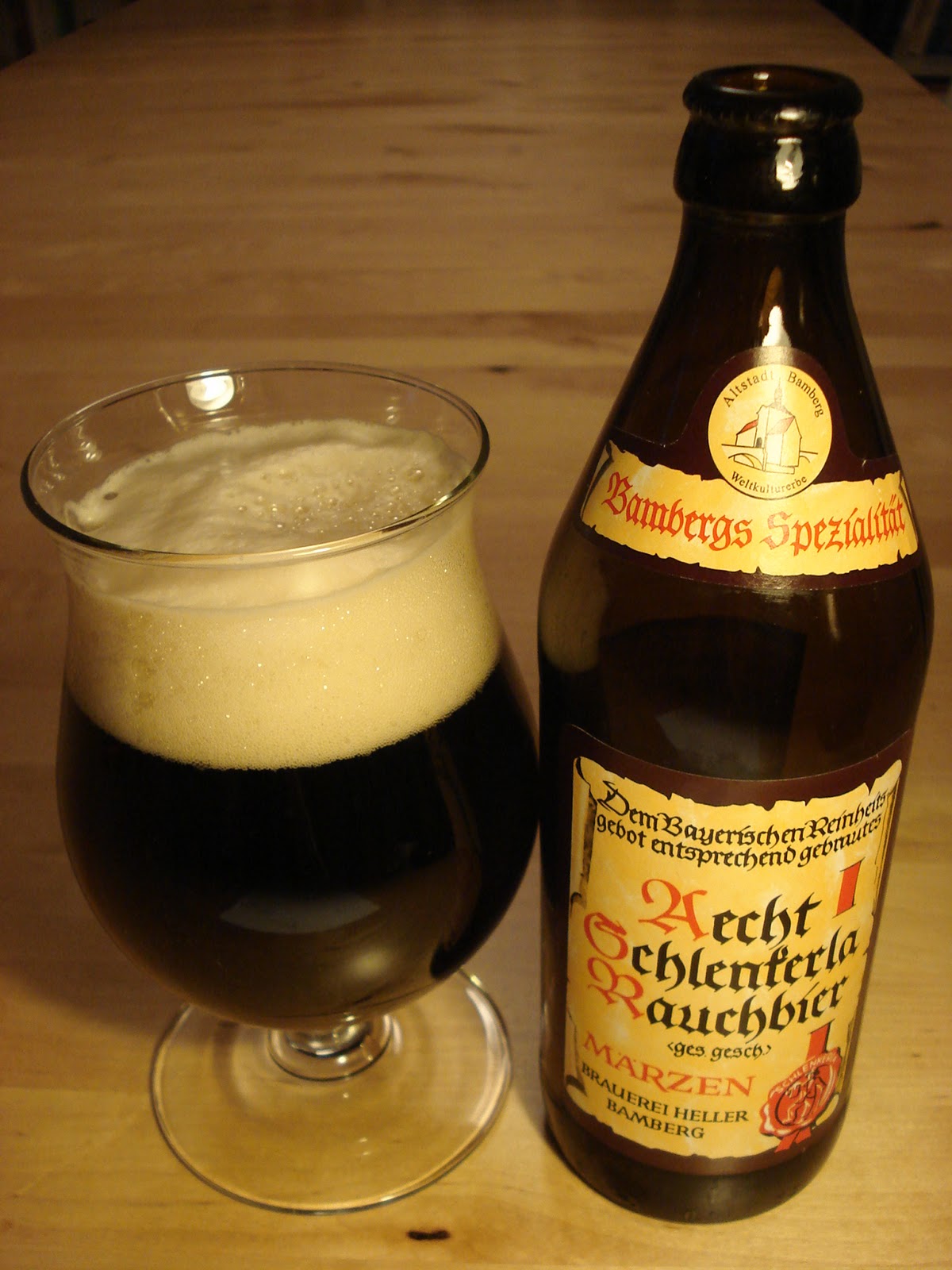 The Bottled Beer Year: Day 44, Beer 44 - Brauerei Heller's "Aecht ...