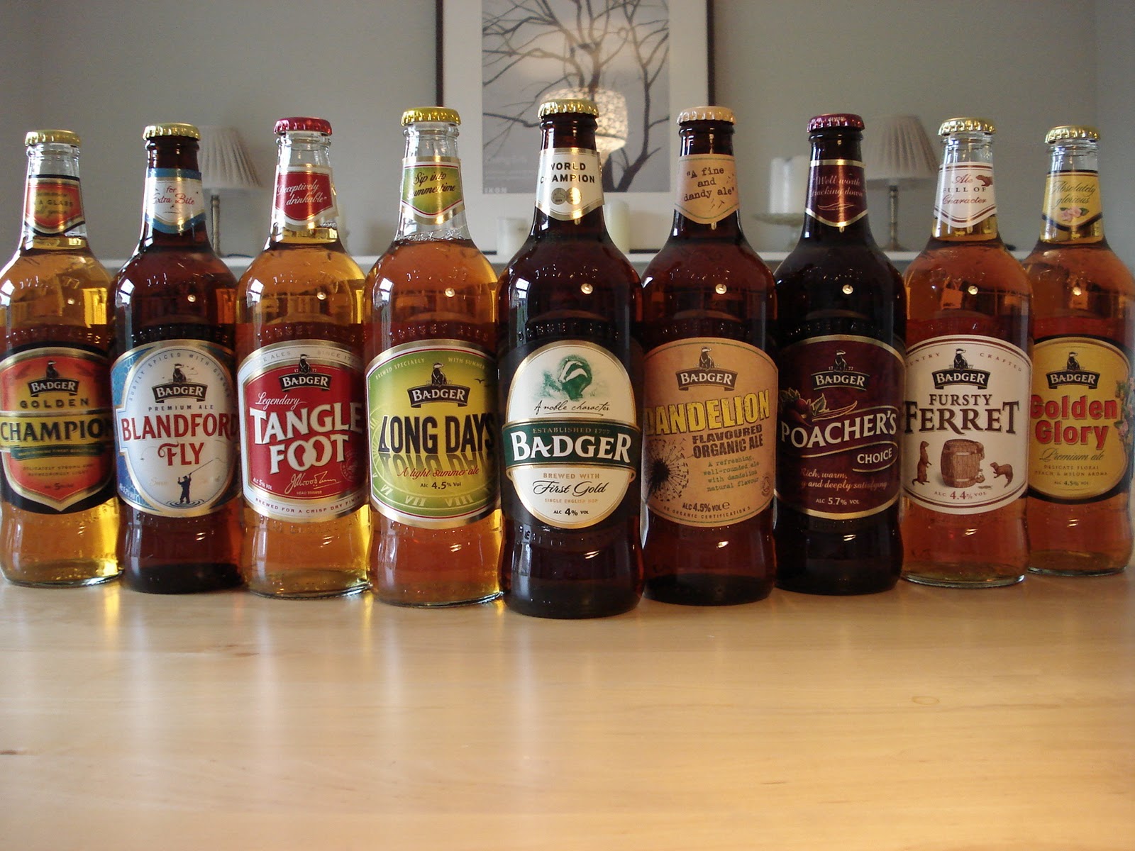 The Bottled Beer Year: Wearing the Badger with pride!