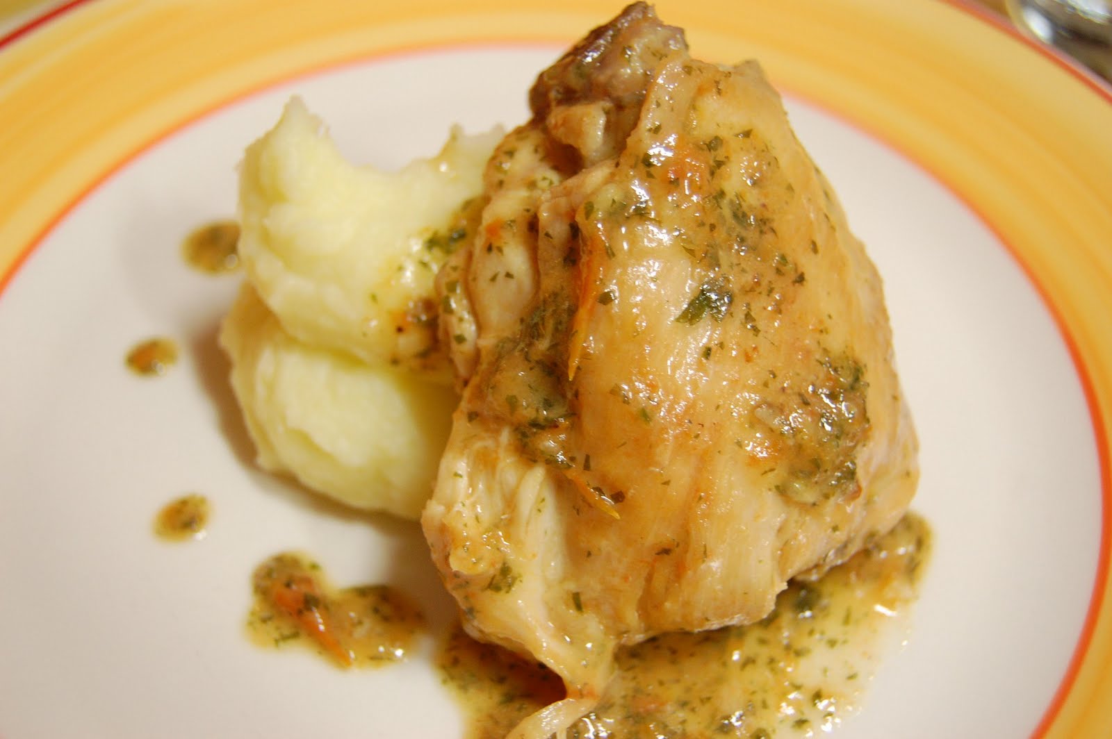 Recetas, con lo que hay en casa: Pollo a la Provenzal