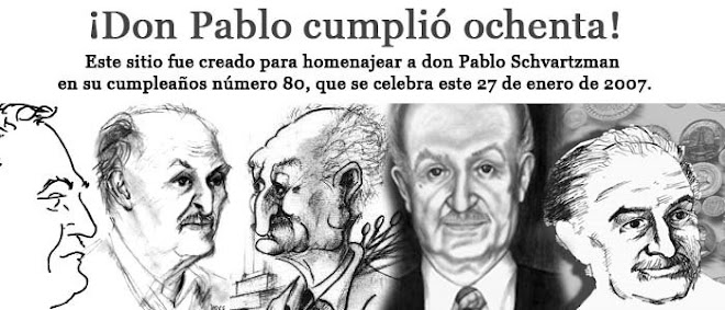 ¡Don Pablo cumplió ochenta!
