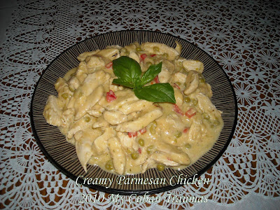 My Cuban Traumas: Creamy Parmesan Chicken - Pollo en Salsa Cremosa de ...