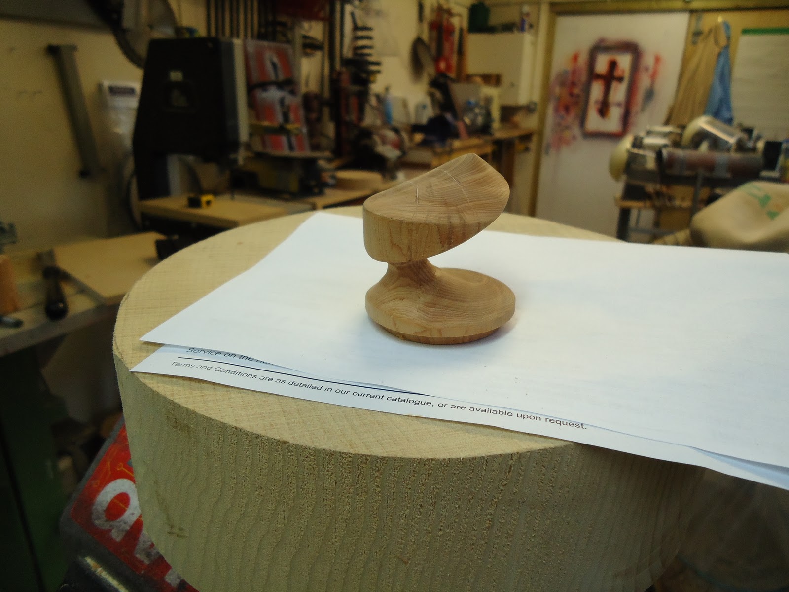 Artistry In Wood: Off center turning.