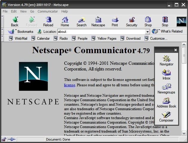jonchoo: Netscape Navigator RIP