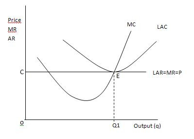 Economics: Long run profit Maximisation