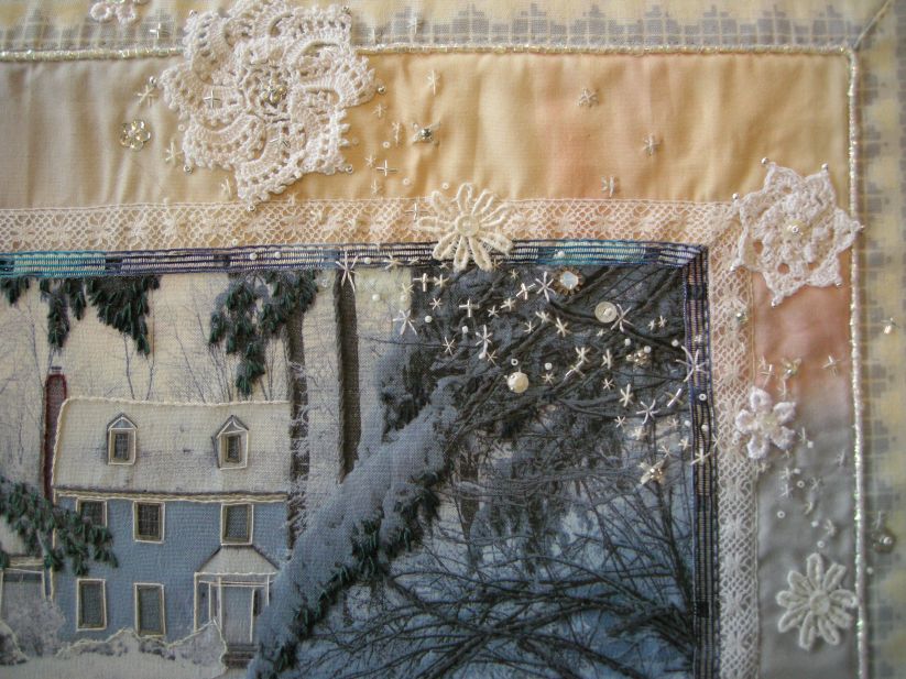 Allie's in Stitches: Home Portrait for Meg...Finished!