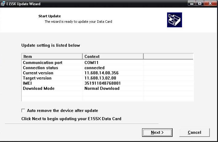 HUAWEI E1550 IDEA NETSETTER UNLOCKING TUTORIALS