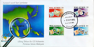 Ulang Tahun Ke-125 Keluaran Pertama Setem Malaysia - CariDotMy