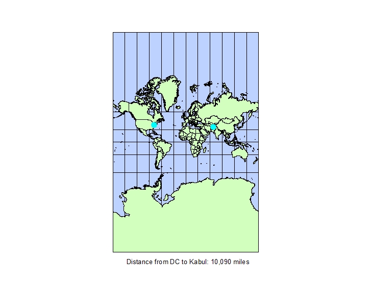 Geography 7: Lab 5: Map Projections