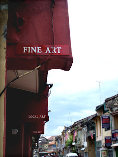 Malacca - eat, drink and be marry!: Jehan Chan Art Gallery