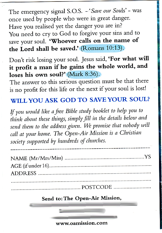 Religious Tracts And Pamphlets: what *about* it?