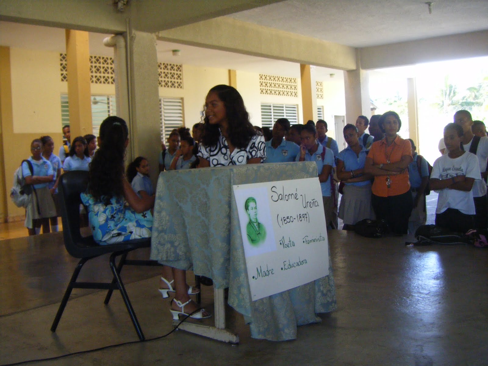 Hogar Escuela Luisa Ortea , Puerto Plata R.D. : DIA NACIONAL DEL POETA ...