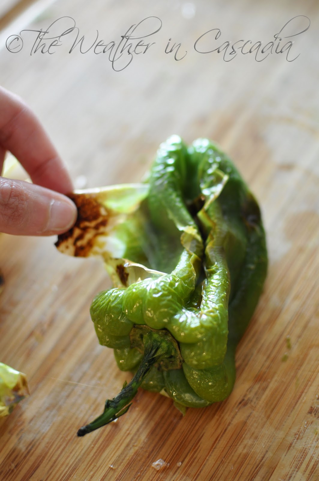 The Weather in Cascadia: Back to Basics: Roasting Peppers