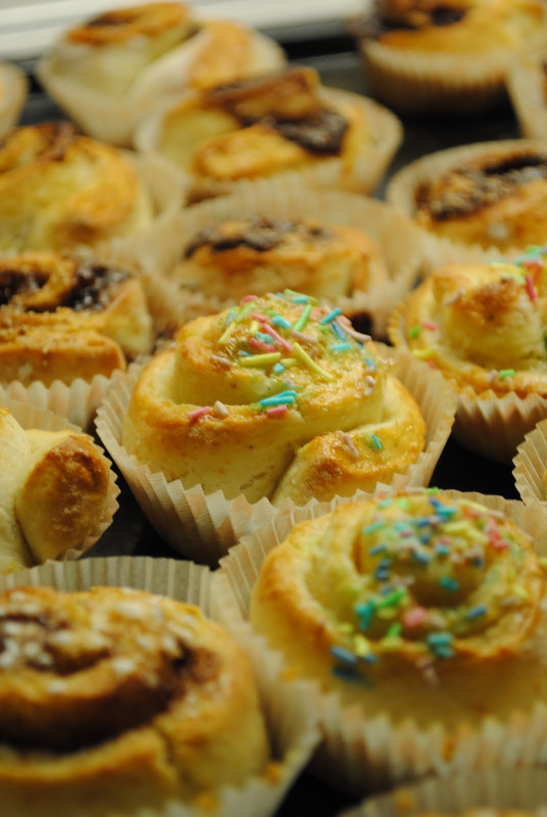 Fröken Embretsén: Bullar med bakpulver