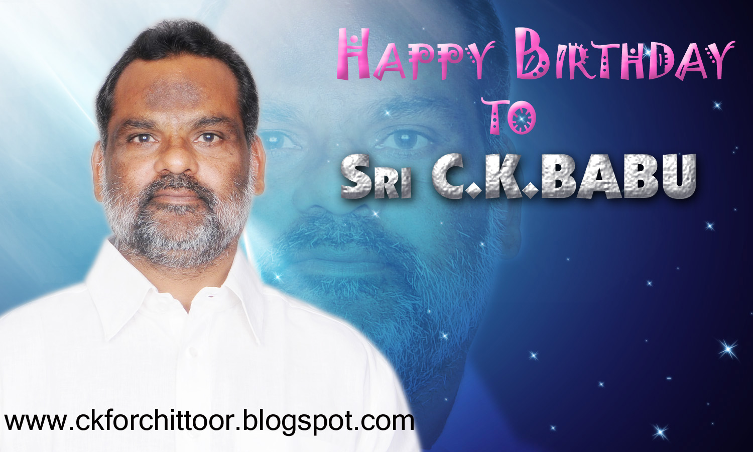 ckbabu the tiger: Admin Wishes HAPPY BIRTHDAY to CK BABU garu