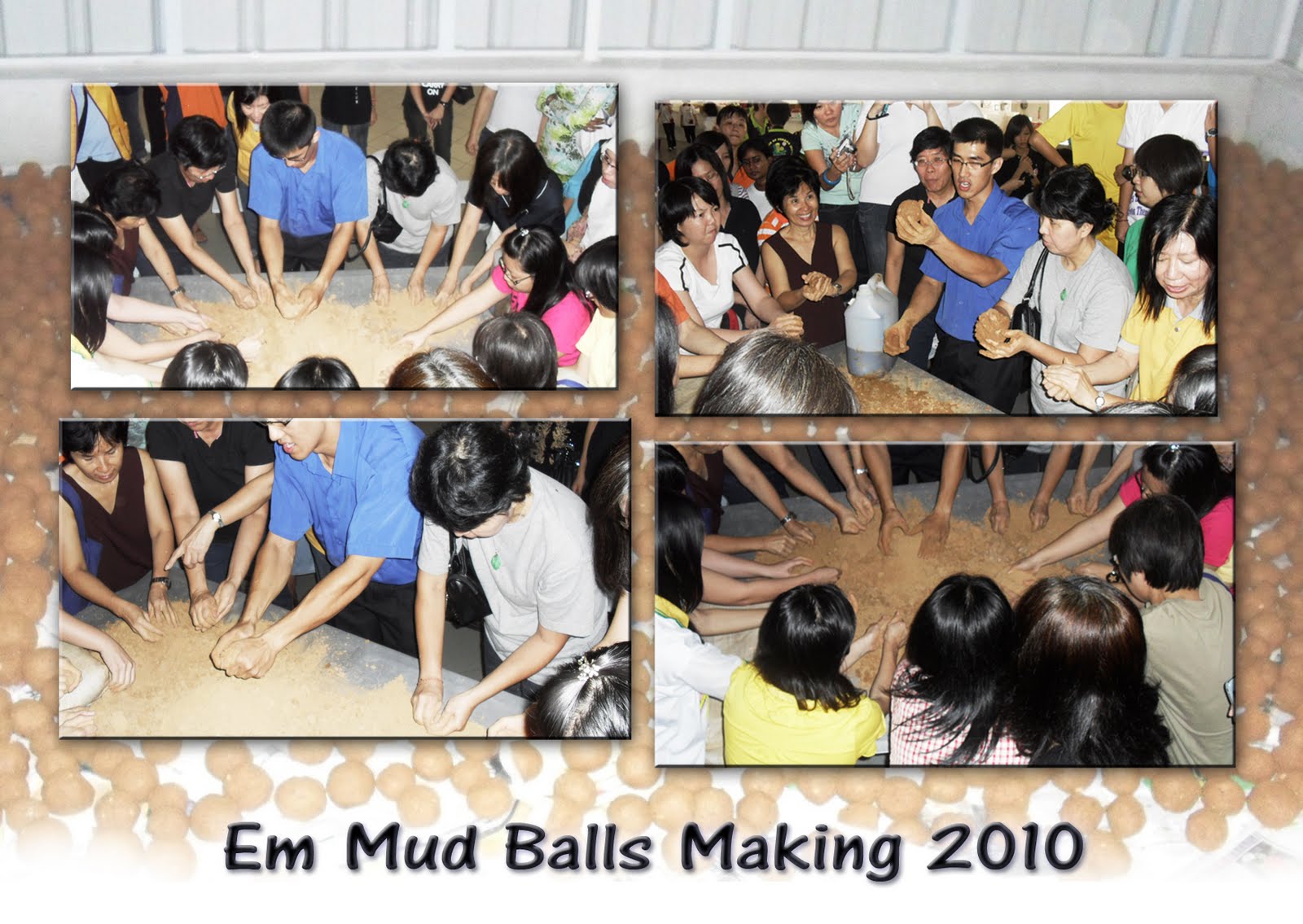 LEOclub of UHS: EM Mud Balls Making-31 july 2010