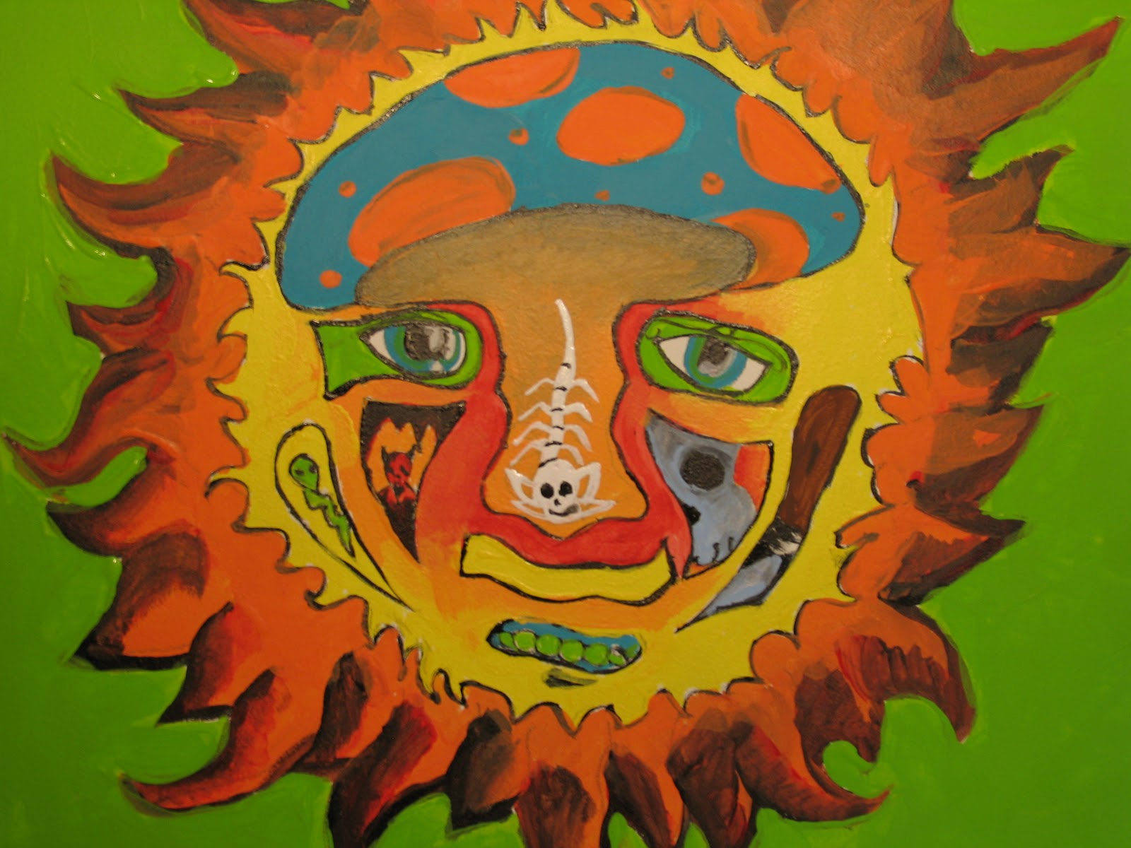 ARTWORK OF THE INSANE: "Sublime- (40oz to Freedom) Sun"