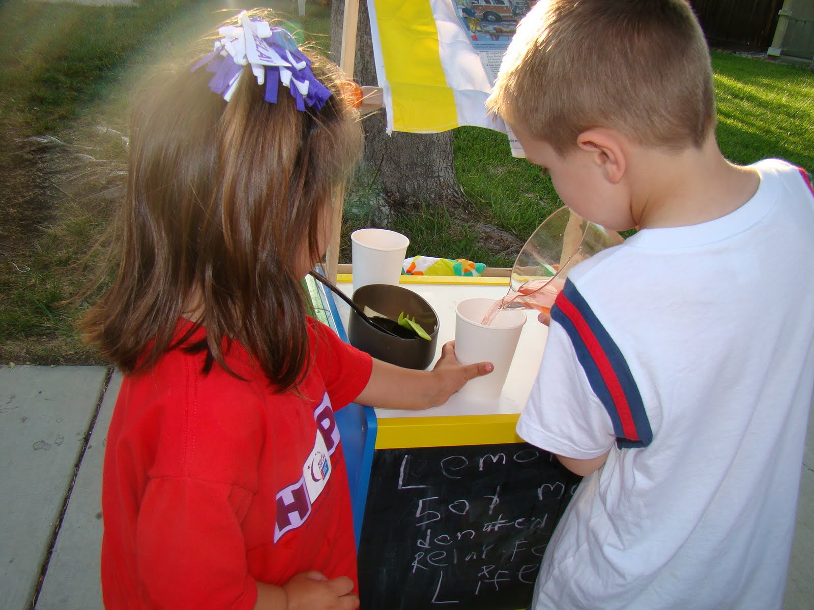 The Brown Family: Lemon-Aid for Relay