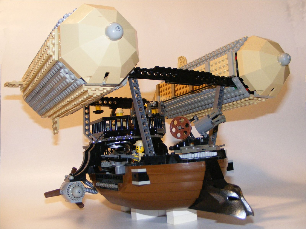 Build By Brick: Steampunk LEGO part 2: Back From Vacation