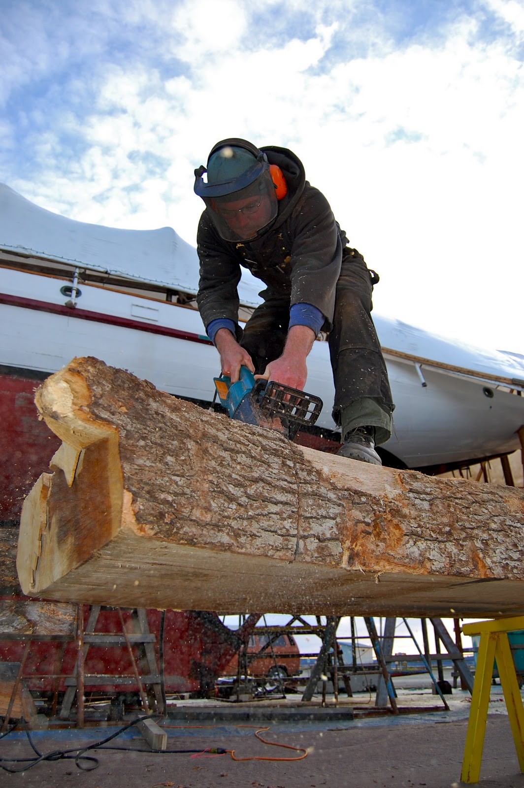 Sound Experience Aboard the Schooner Adventuress: Horn Timber Arrives ...