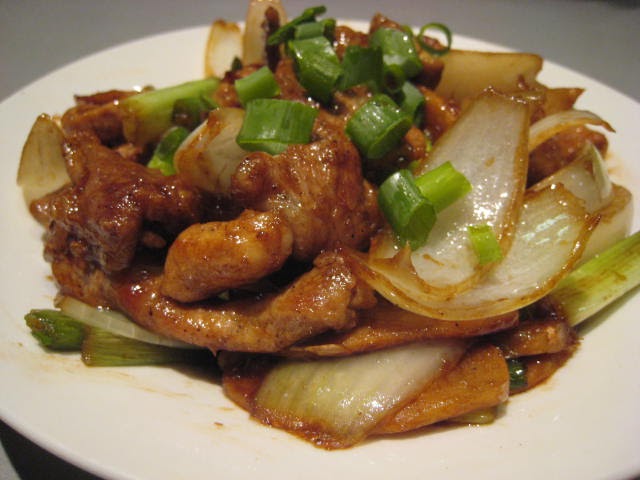 Ezy food chronicles: Ginger-onion Stir-fry Pork aKa Jiang Chong Chao ...