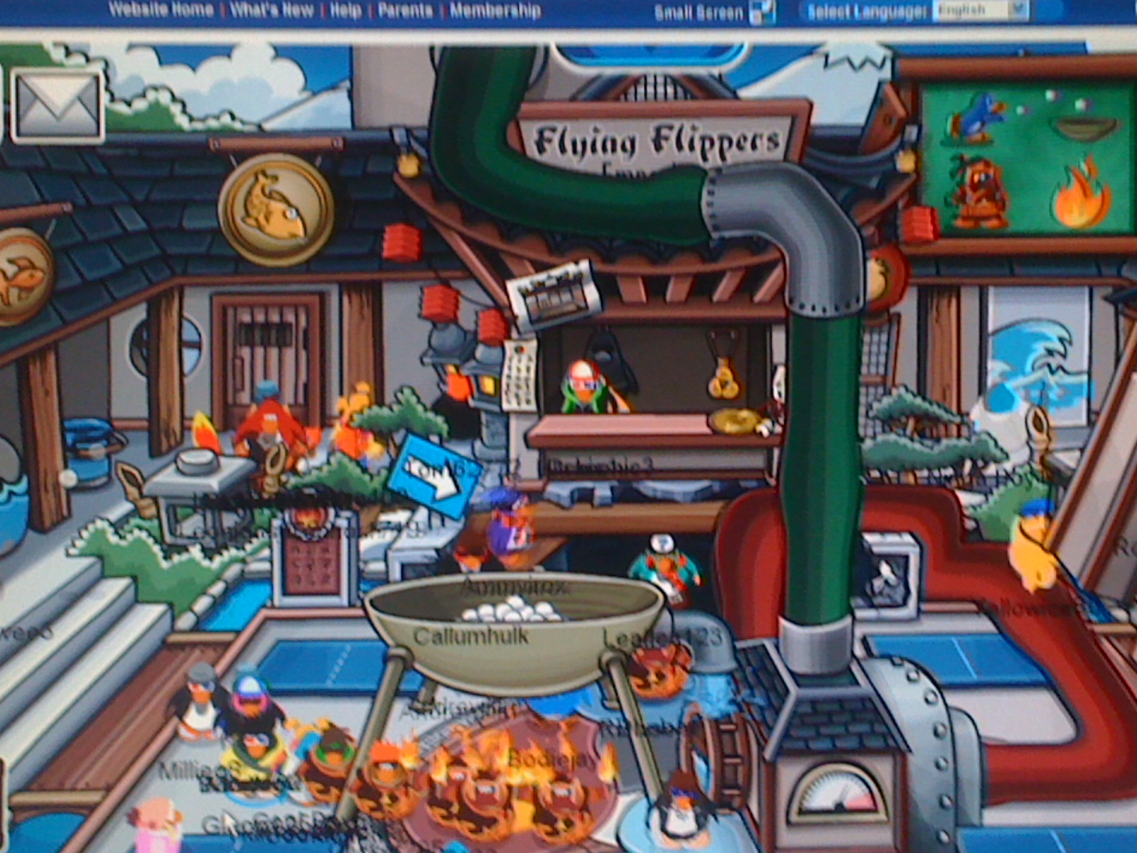 All about Club Penguin: NEW WATER DOJO GETTING MADE!
