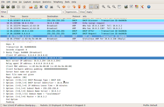 Bala's Blog: Four Stages of DHCP capture by Wireshark