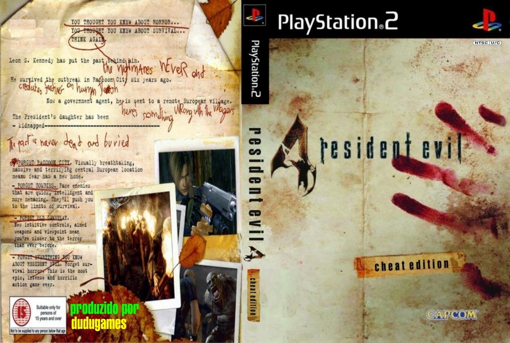 Resident Evil 4 Brasil | ::Tudo Sobre o Melhor Game de Ps2::: Capas do jogo