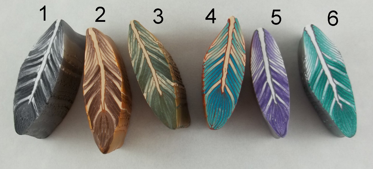 2 Good Claymates: More Feather Canes