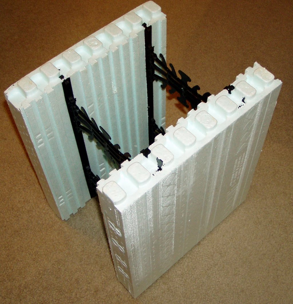 Building My Hobbit Hole: Walls of foam Lego blocks