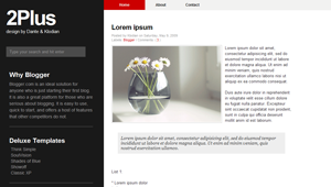 Simple Blogger Template | Ipietoon - Blog Design and Online Business