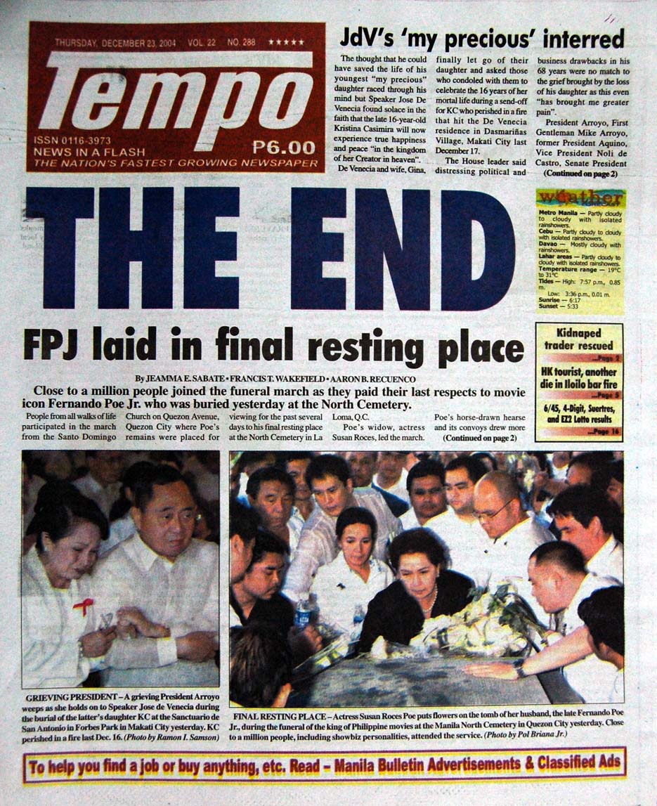 FPJ: THE HEADLINES 3 YEARS AGO: FPJ IS DEAD