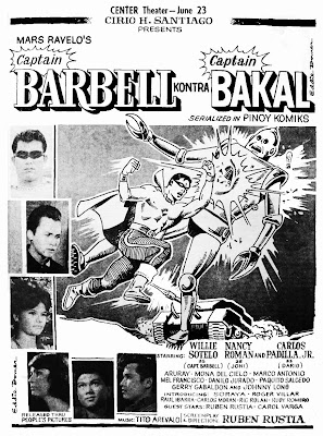 Video 48: PINOY SUPERHEROES OF THE 60s#1: THE FIRST CAPTAIN BARBELL