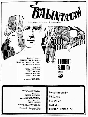 Video 48: 60s TV DRAMA ANTHOLOGIES: "BALINTATAW, SALAMISM AND PANAGIMPAN"