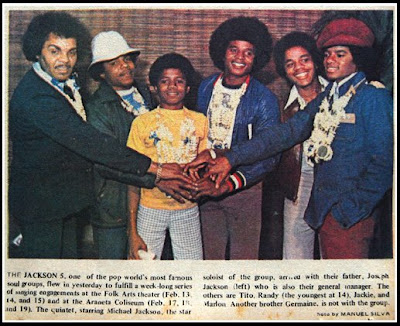 Bong And Beth Portal: 1976: "JACKSON FIVE" LIVE IN MANILA