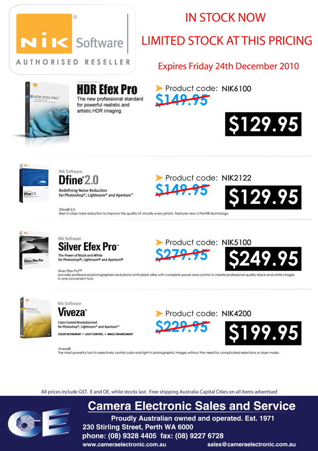 Nik Software Specials