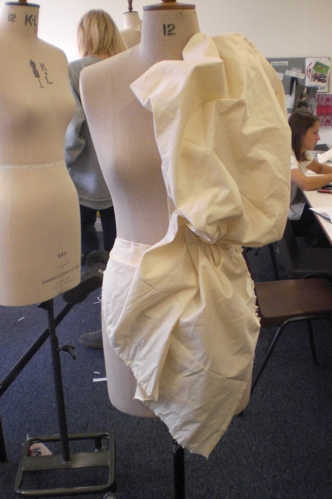 Surreal Fashion: Draping on the stand