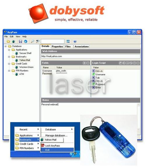 PAKISTAN SOFTWARE EXPORT HOUSE: KeyPass 4.9.6 Enterprise Edition Portable