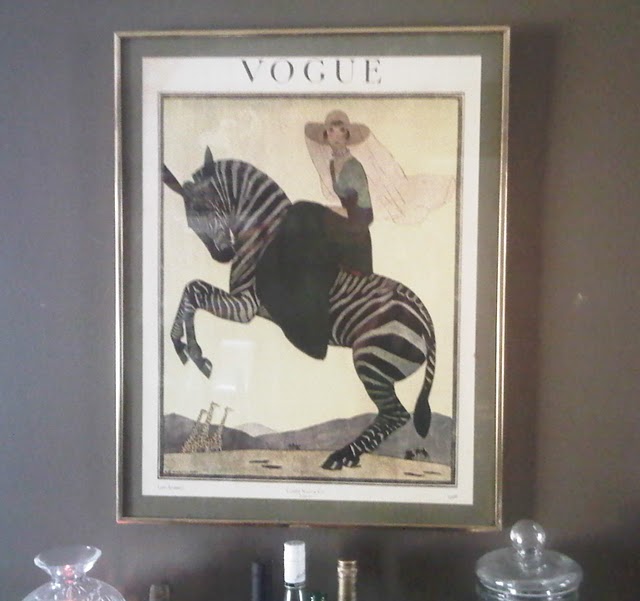 Beau Lifestyle: Vogue print with zebra