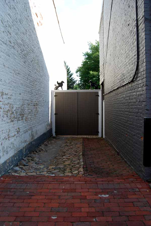 Lew's pics: Gates and alleys - Gate to where?