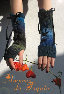 Manusi crosetate si tricotate