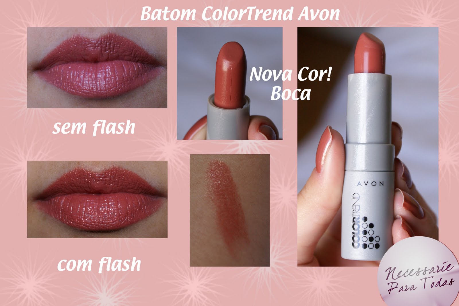 Necessaire para Todas: Lançamento da Avon! Batom Cor Boca da ColorTrend