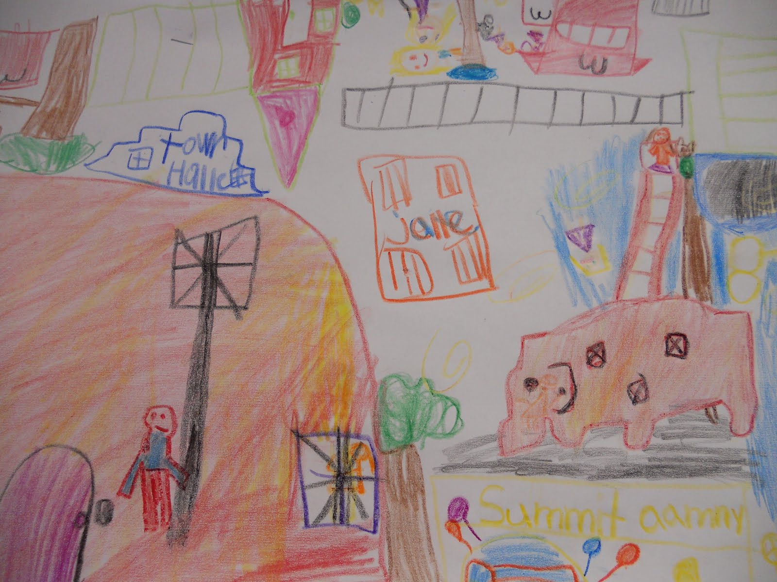 Summit Academy Loves Art!: First Grade Community Map